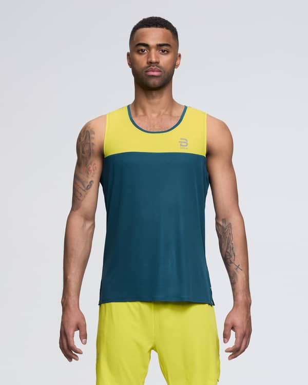 Singlet Run 365 for men - Teal