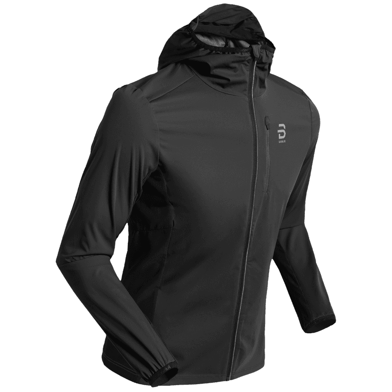 Jacket Winter Run Protect men's - Black